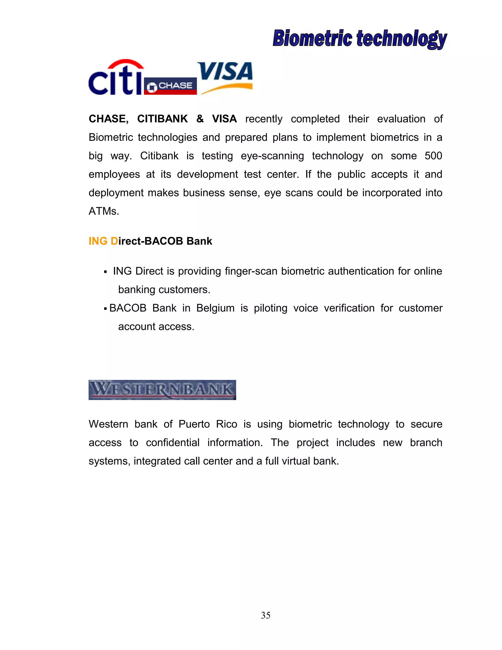 Biometric technology | DOC