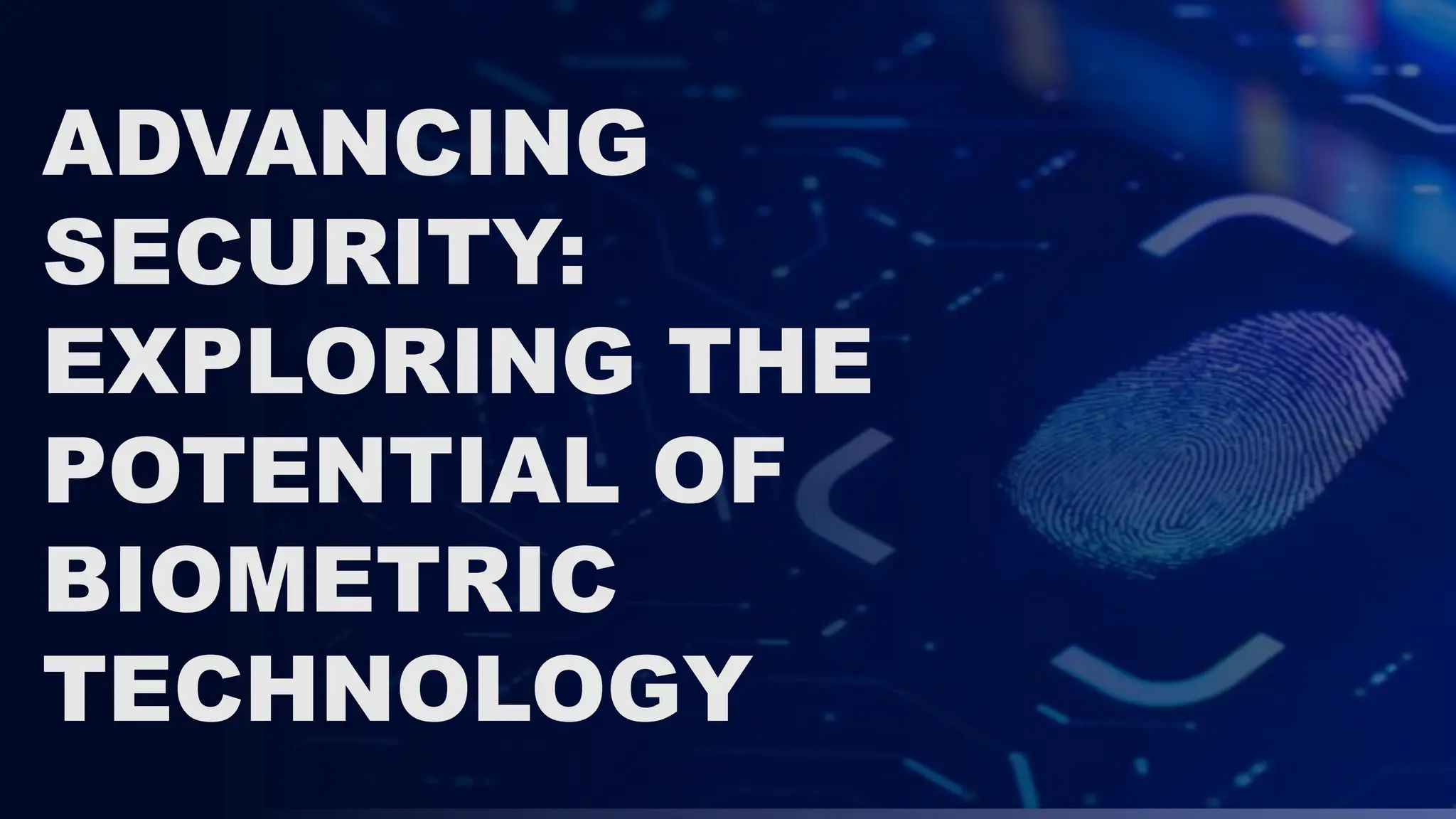 Biometrics Technology Intresting PPT | PPT