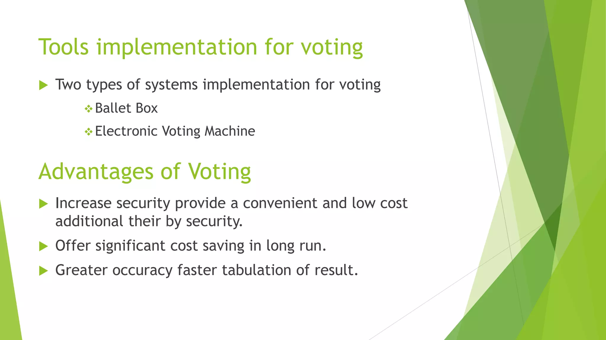 Biometric Voting System Pptx