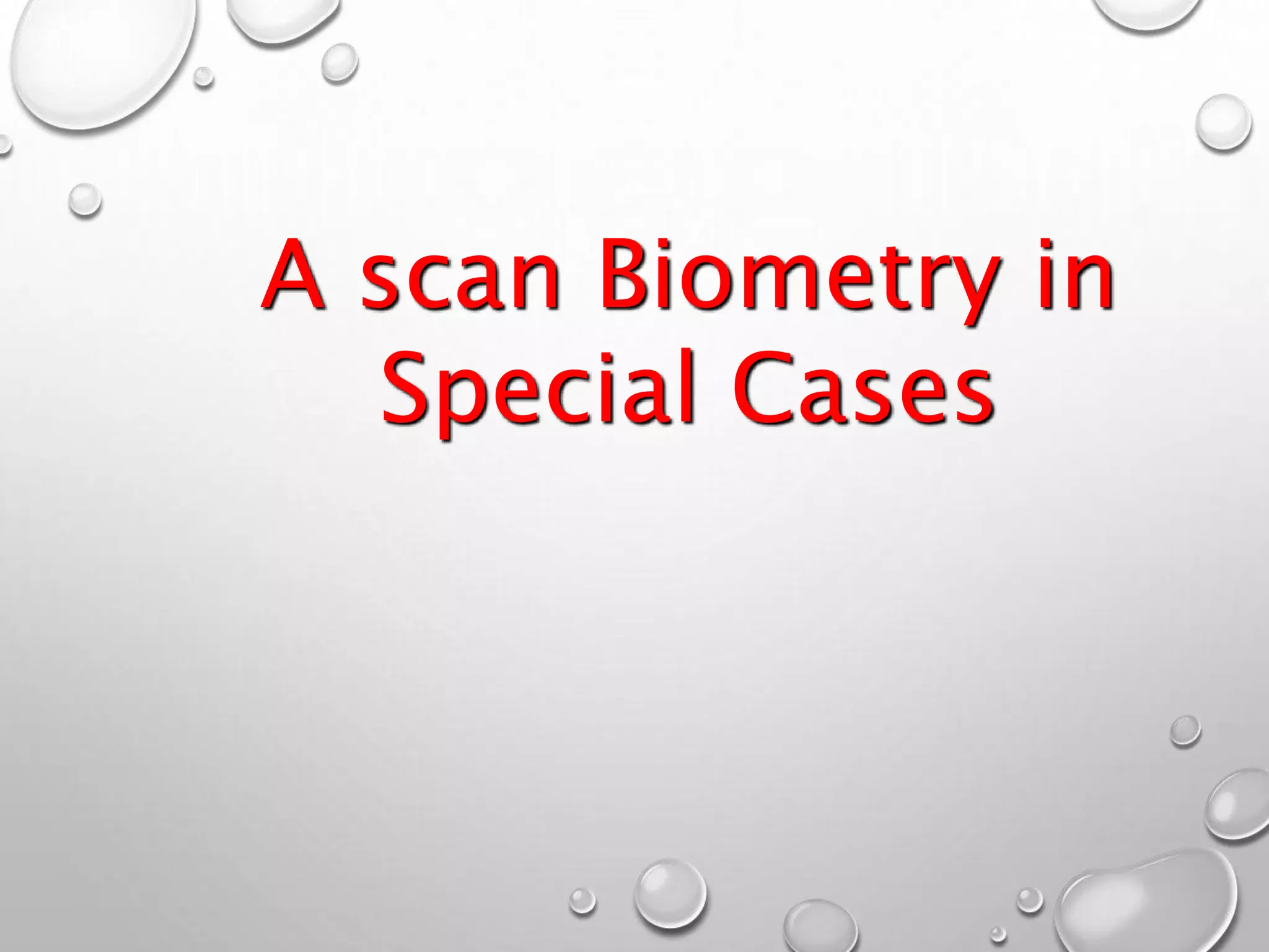 Biometry | PPTX