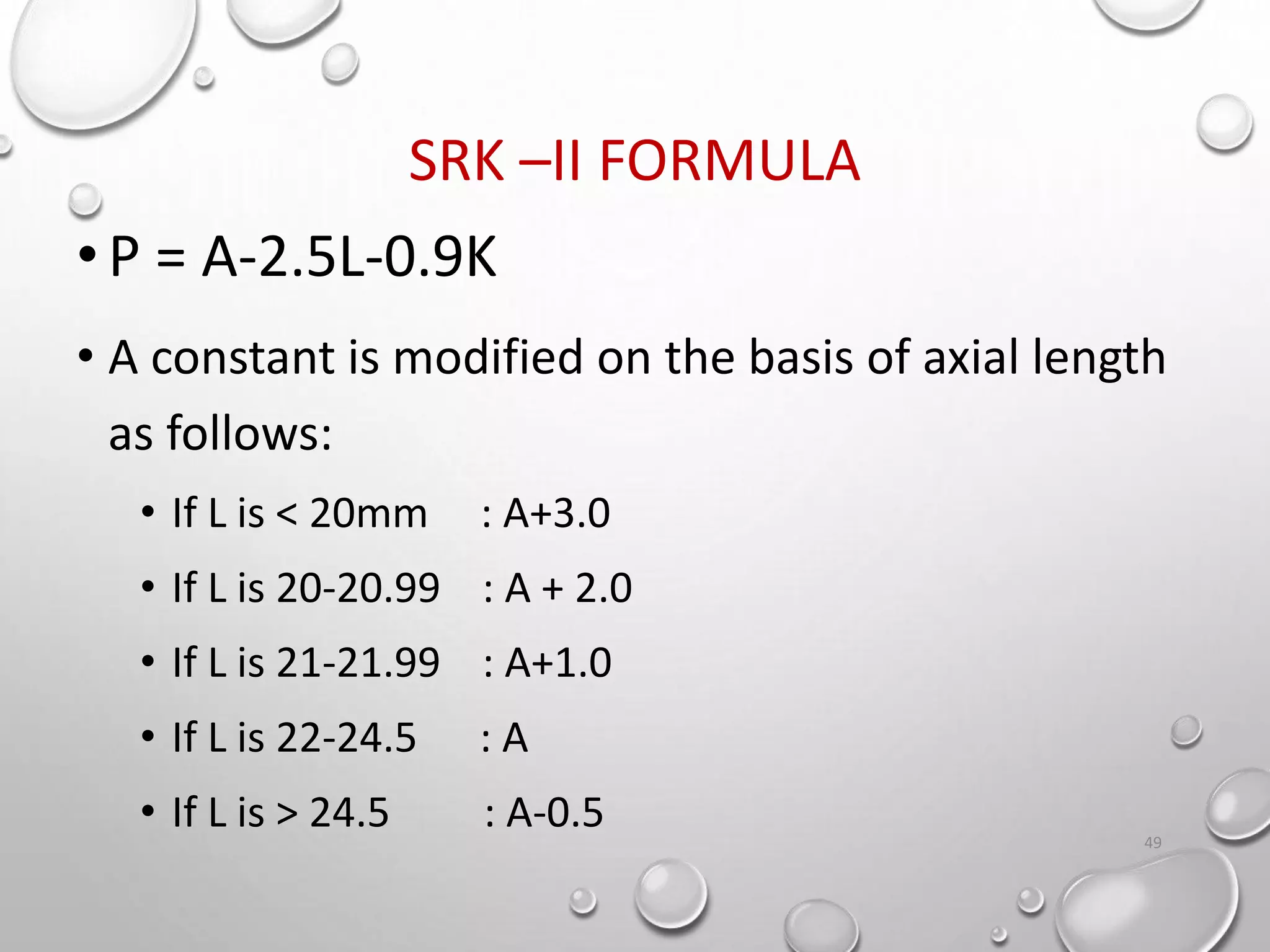 Biometry | PPTX | Eye and Vision Conditions | Diseases and Conditions