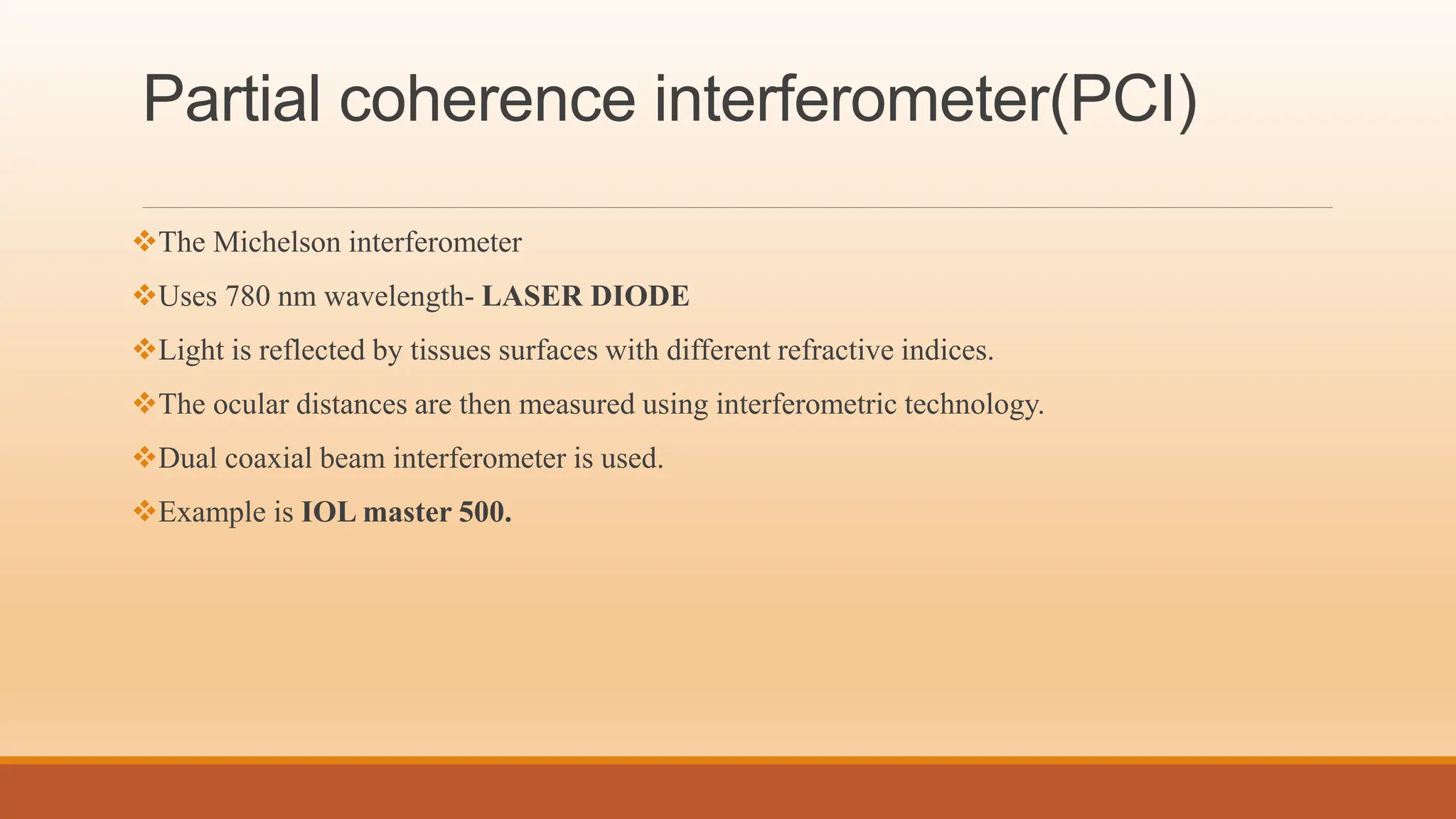 Ocular Biometry- IOL calculation methods | PPTX