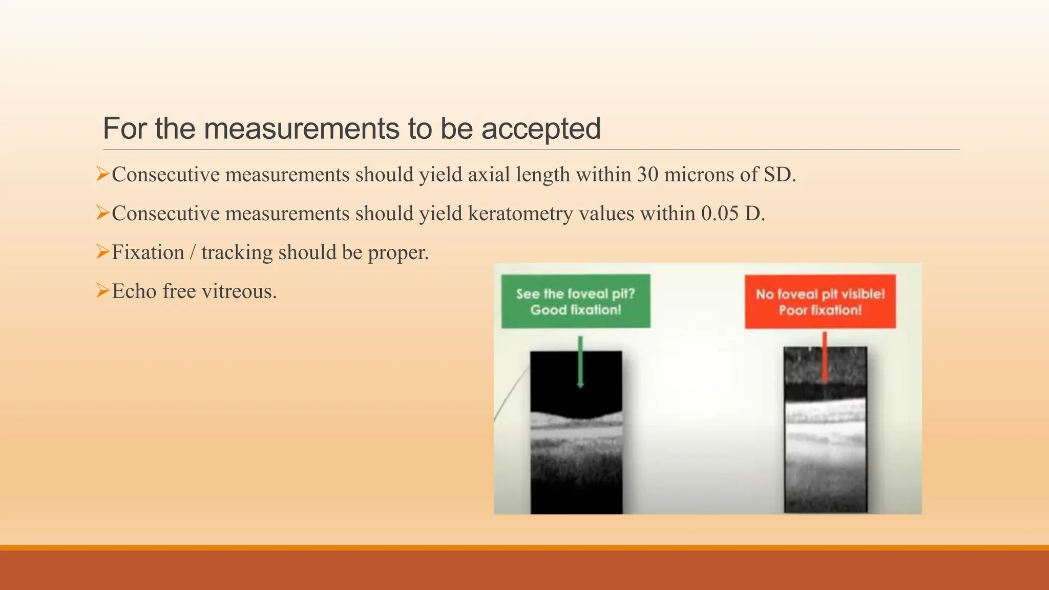 Ocular Biometry- IOL calculation methods | PPTX