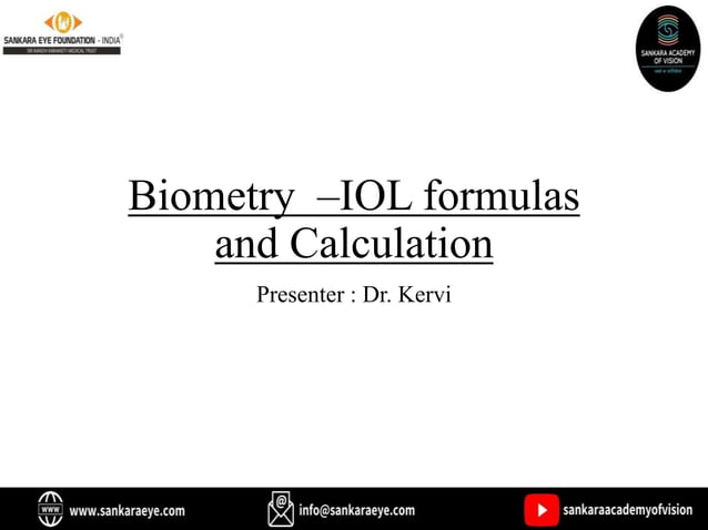 Biometry- Iol power and calculation final ppt.pptx
