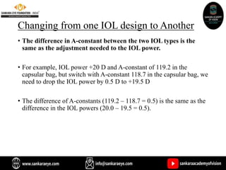 Biometry- Iol power and calculation final ppt.pptx