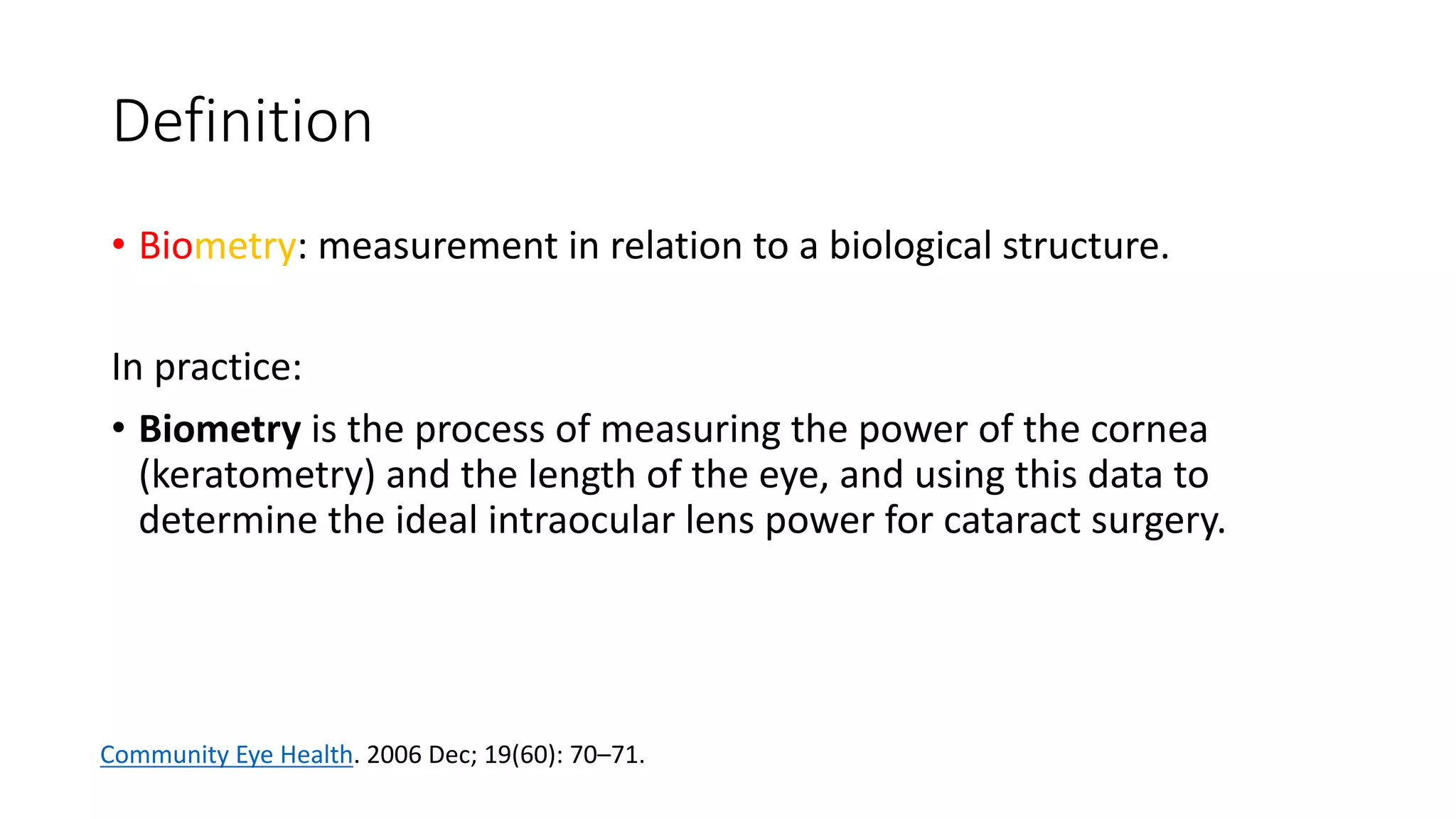 Biometry made easy | PDF