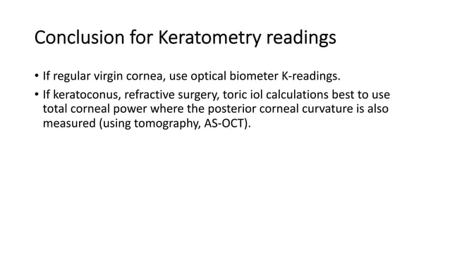 Biometry made easy | PDF | Eye and Vision Conditions | Diseases and ...