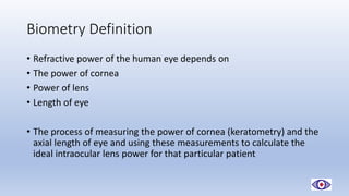Biometry mistakes and how to avoid | PPTX | Eye and Vision Conditions ...