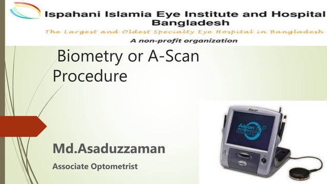 Biometry procedure | PPT