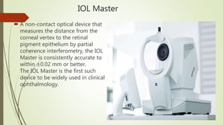 Biometry procedure | PPT