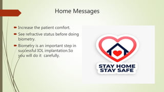 Biometry procedure | PPT