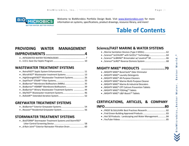 BioMicrobics Company Profile & Project Portfolio Book | PDF | Biotech ...