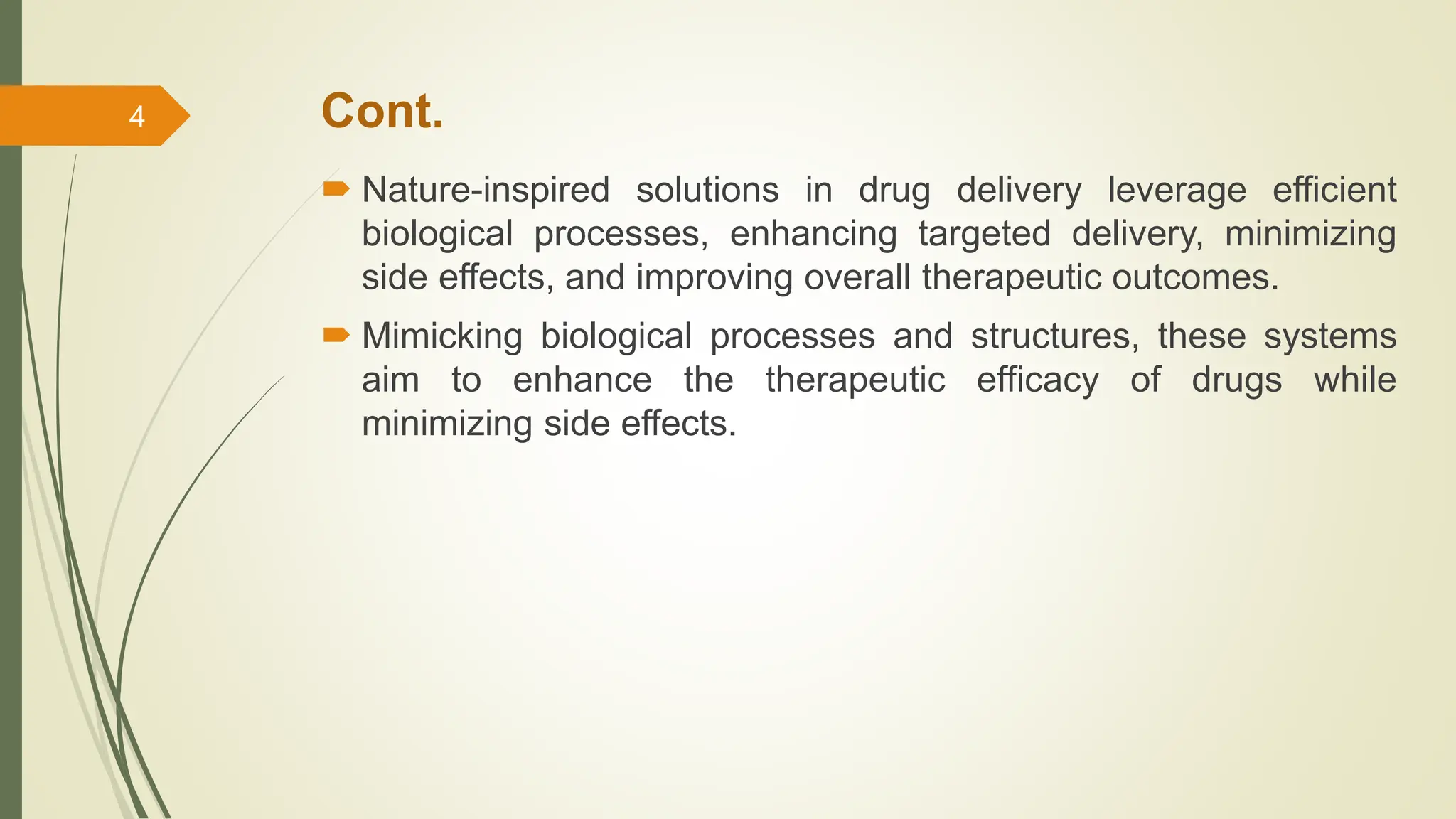 BIOMIMETIC DRUG DELIVERY SYSTEMS NATURE-INSPIRED SOLUTIONS.”.pptx