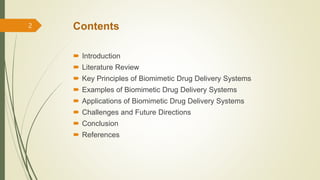 BIOMIMETIC DRUG DELIVERY SYSTEMS NATURE-INSPIRED SOLUTIONS.”.pptx