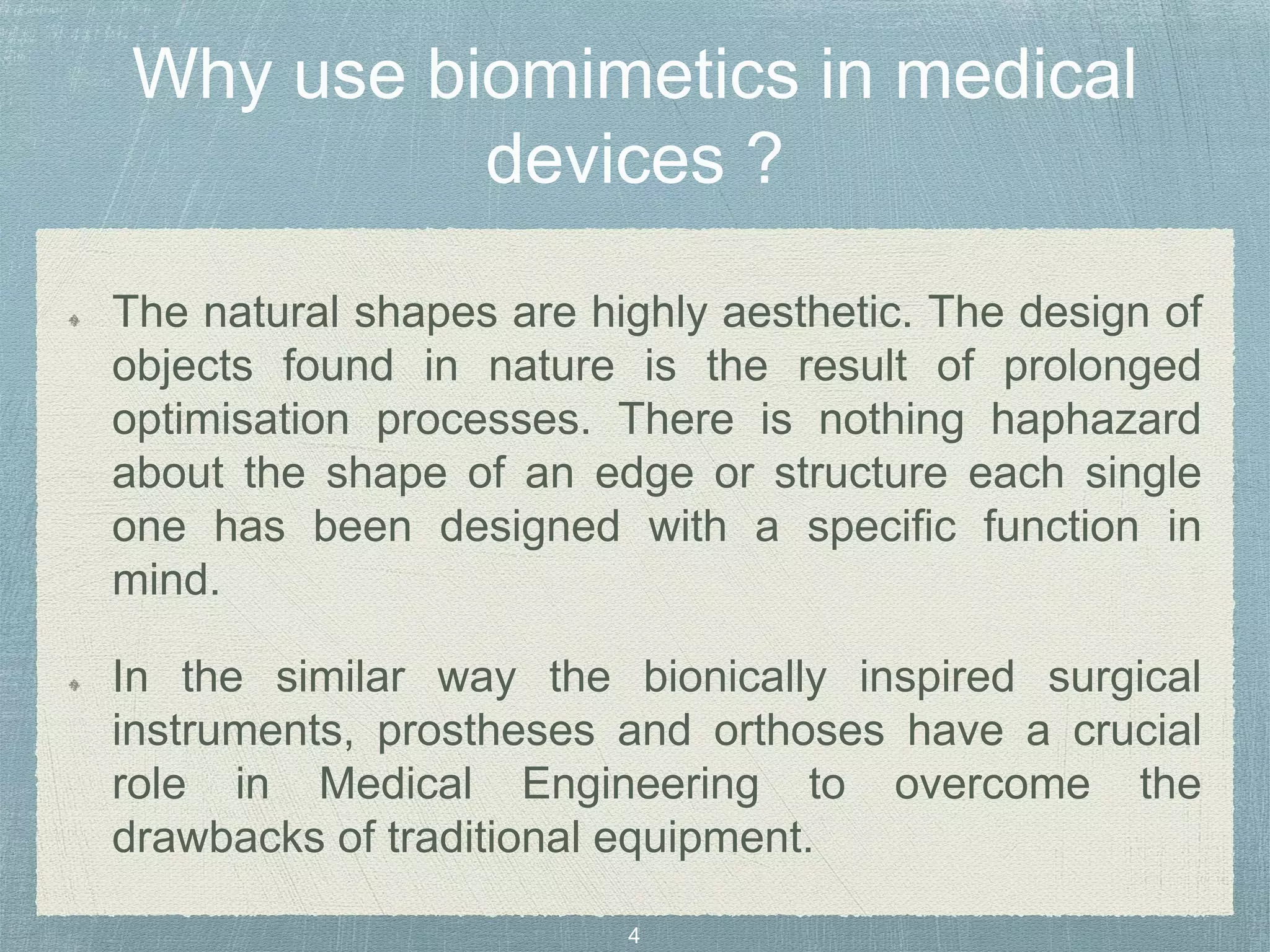 Biomimetic medical devices | PPTX