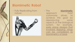 Biomimetic robots | PDF