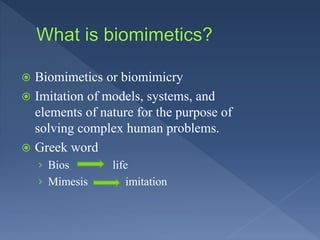 Biomimetics | PPTX