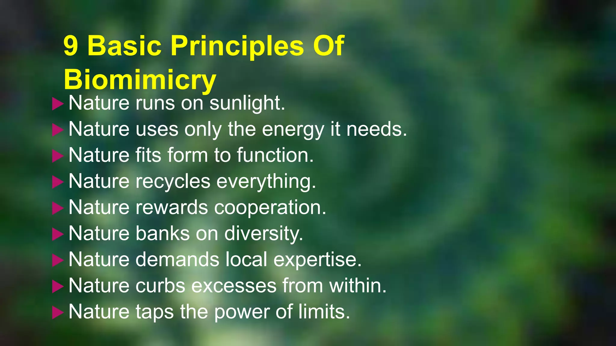 Biomimicry 10741600072 Neha | PPT