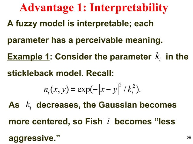 Biomimicry And Fuzzy Modeling | PPT | Science