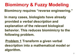 Biomimicry And Fuzzy Modeling | PPT