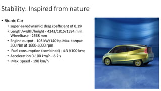 Biomimicry in mobility | PPTX | Physics | Science