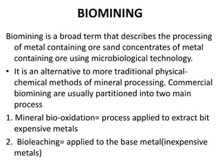 Biomininggee2 | PPT