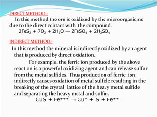 Bio mining methods | PPT