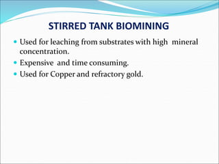 Bio mining methods | PPT