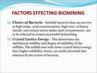 Bio mining methods | PPT