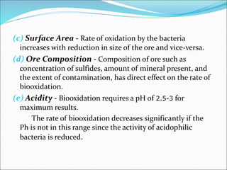 Bio mining methods | PPT