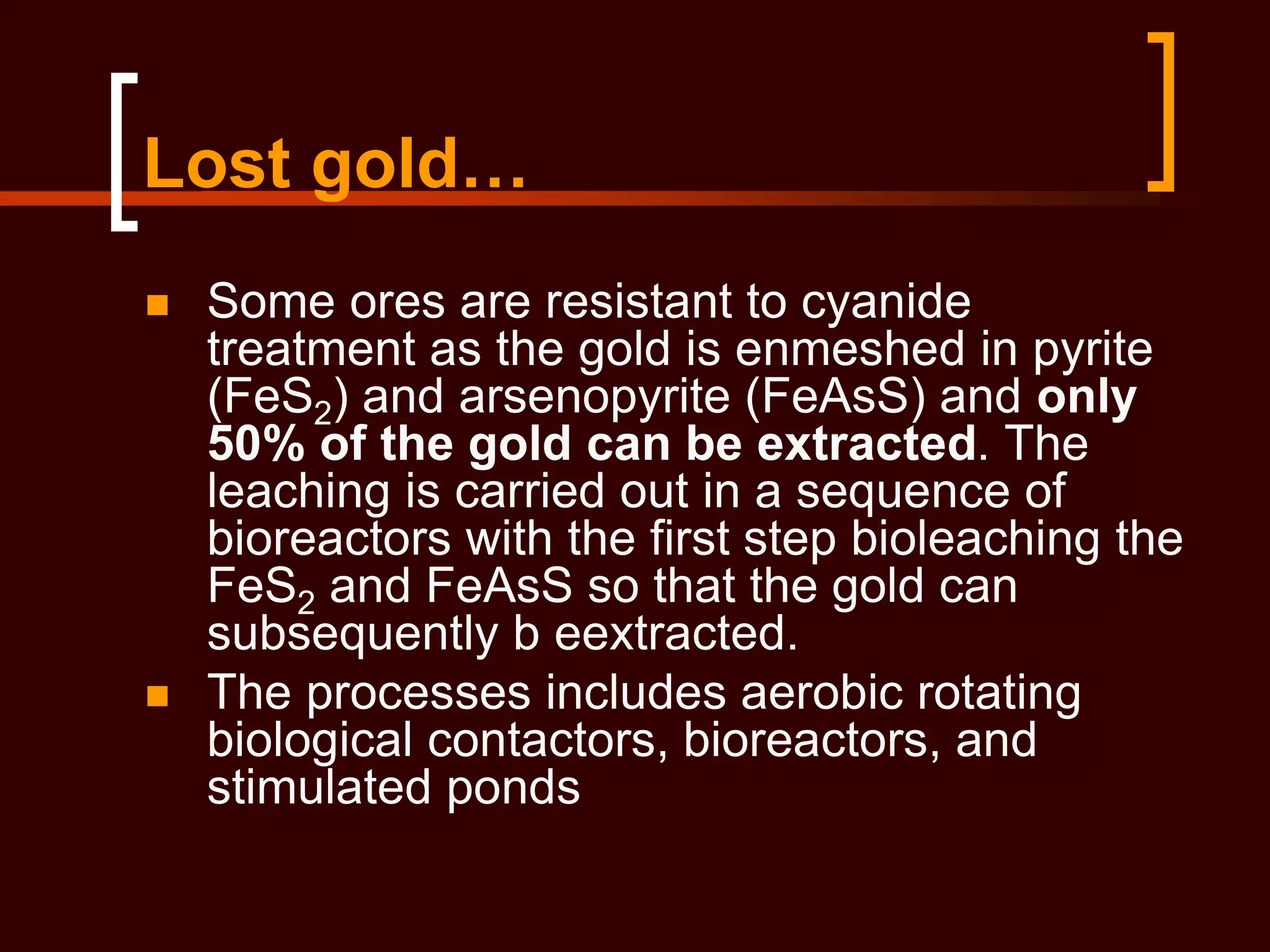 Biomining /bioleaching | PDF | Geology | Science
