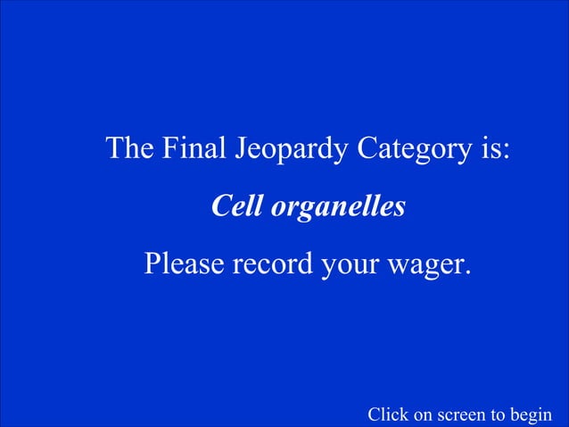 Bio mitosis meiosis jeopardy | PPT