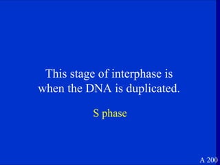 Bio mitosis meiosis jeopardy | PPT