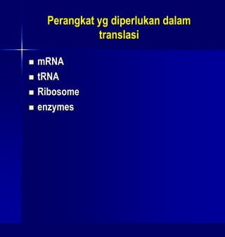 Biomol 7. translasi | PPT