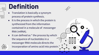 Biomol-Translation Eukaryote.pptx