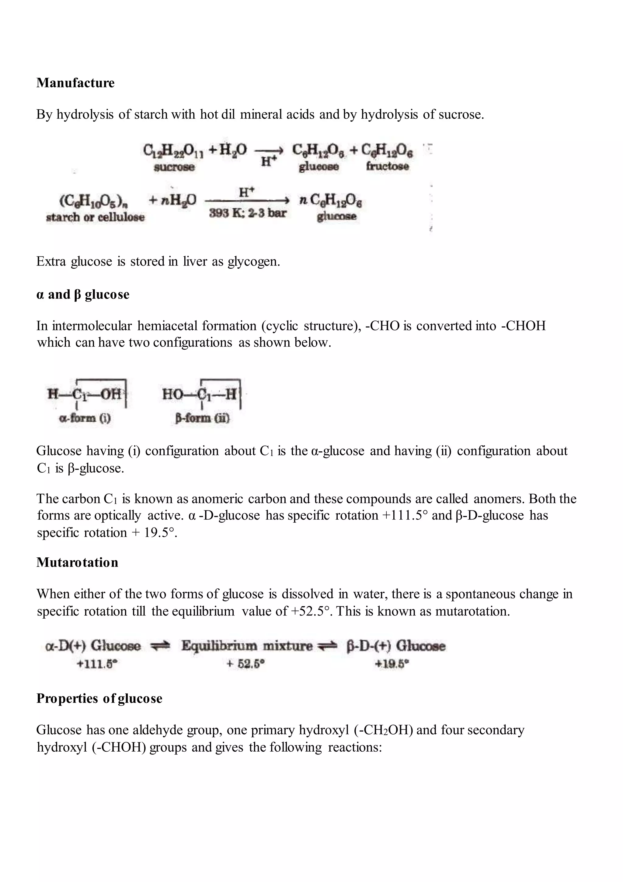 Biomolecules - Class XII notes | DOCX