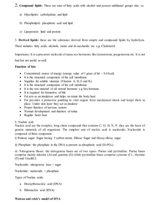 Biomolecule for class 11 science | DOCX