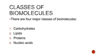 Biomolecules | PPTX