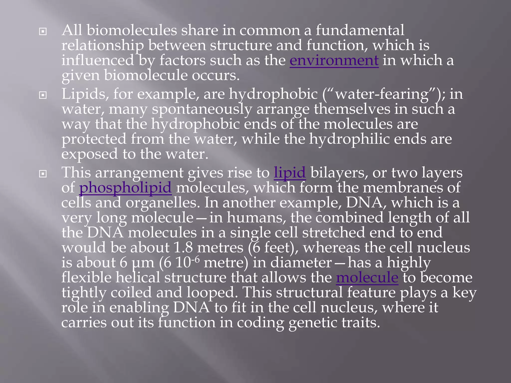 Biomolecules | PPTX