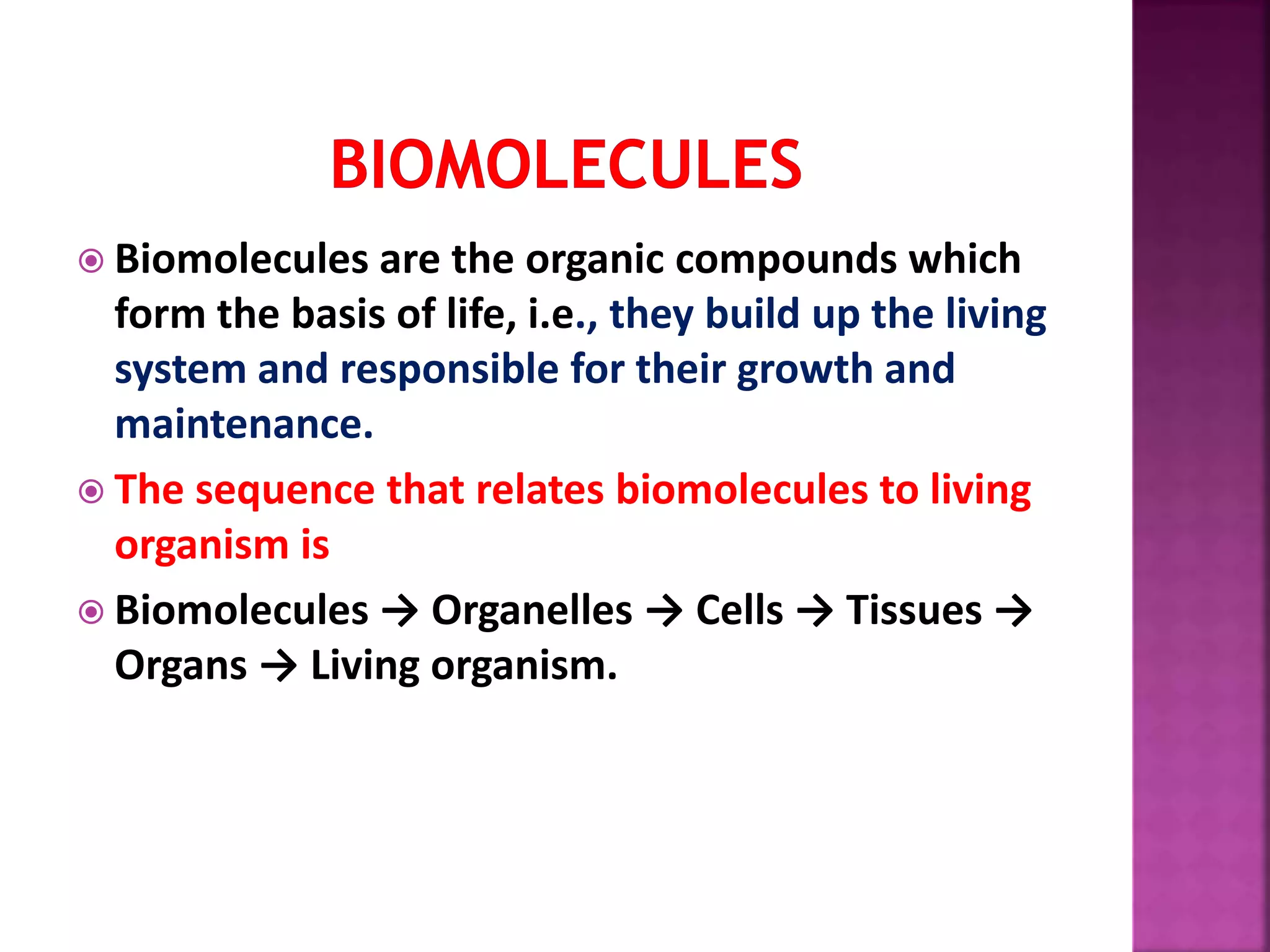 Biomolecules (12 th chemistry) | PPTX