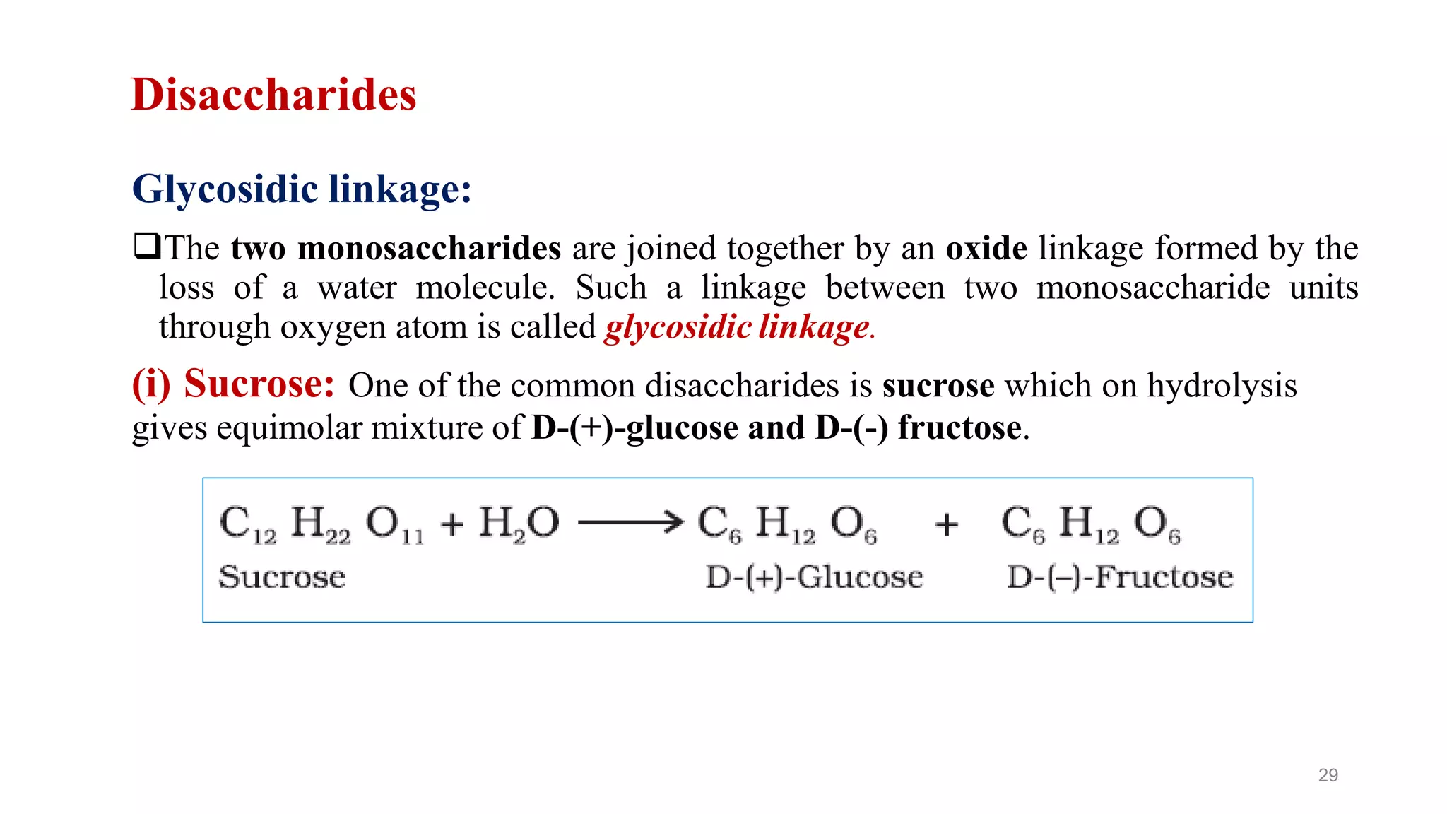 Class XII-Biomolecules | PPTX