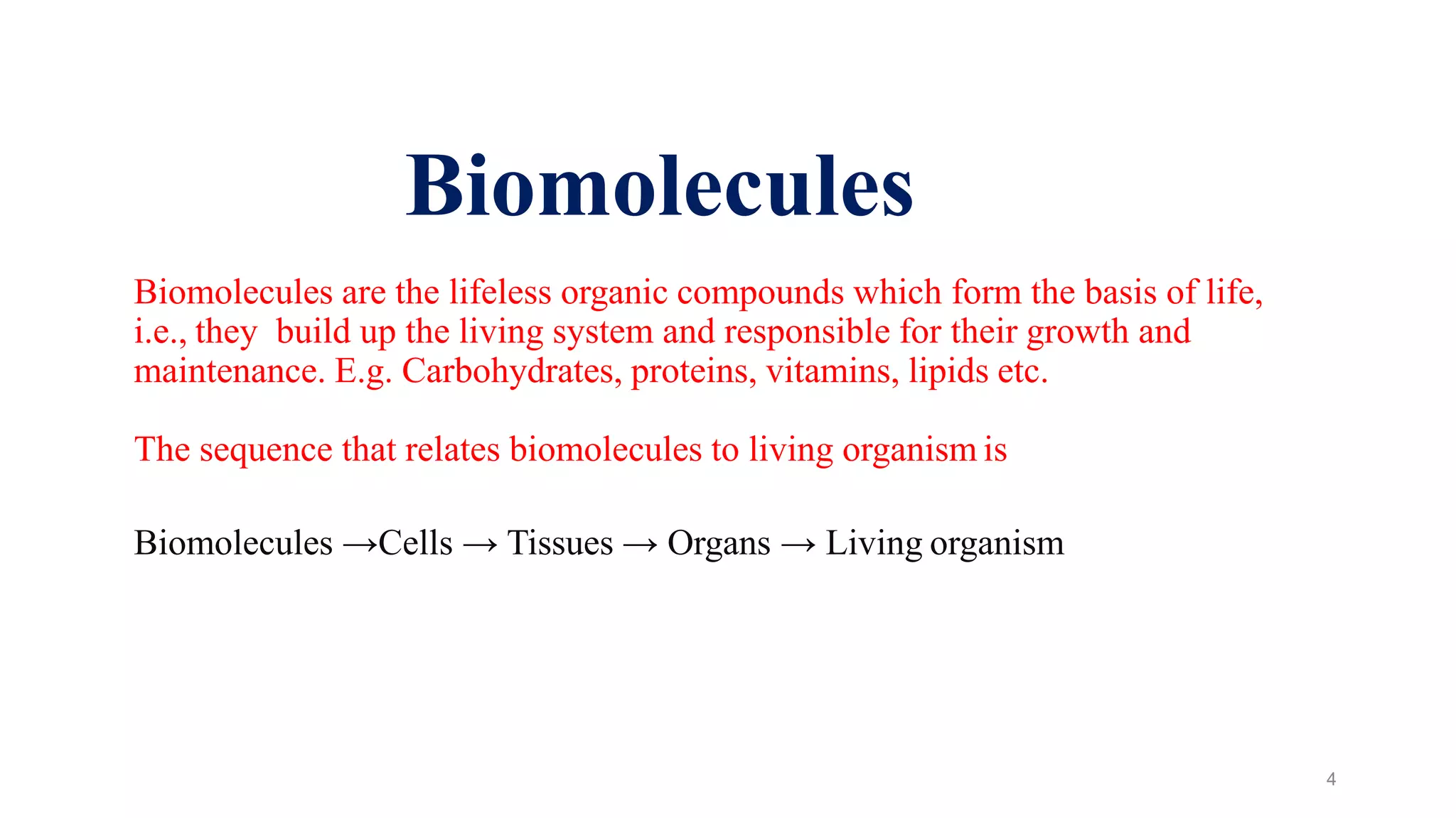 Class XII-Biomolecules | PPTX