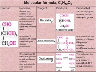 Carbohydrates - the carbohydrates are optically active polyhydroxy ...
