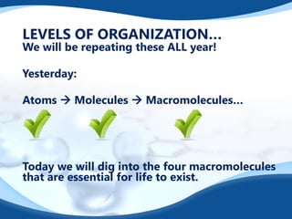 BIOMOLECULES.pdf lesson 1.1 (Physical Science Subject) | PDF
