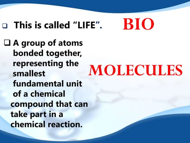 4 macromolecules- the BIOMOLECULES OF LIFE.pptx | Nutrition | Healthy Living