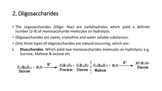Biomolecules and carbohydrates | PDF