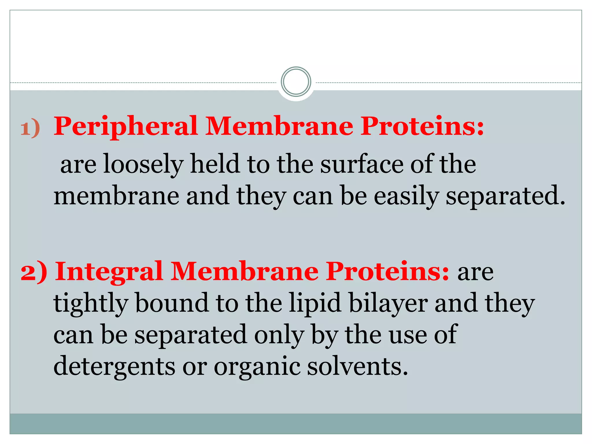 Biomolecules and the cell MEMBRANE, TRANSPORT SYSTEM | PPTX