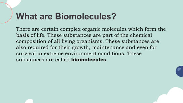 Biomolecules Chemistry 10 4th quarter.pptx