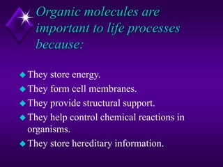 Biomolecules including structured notes to be taught earlier | PPT