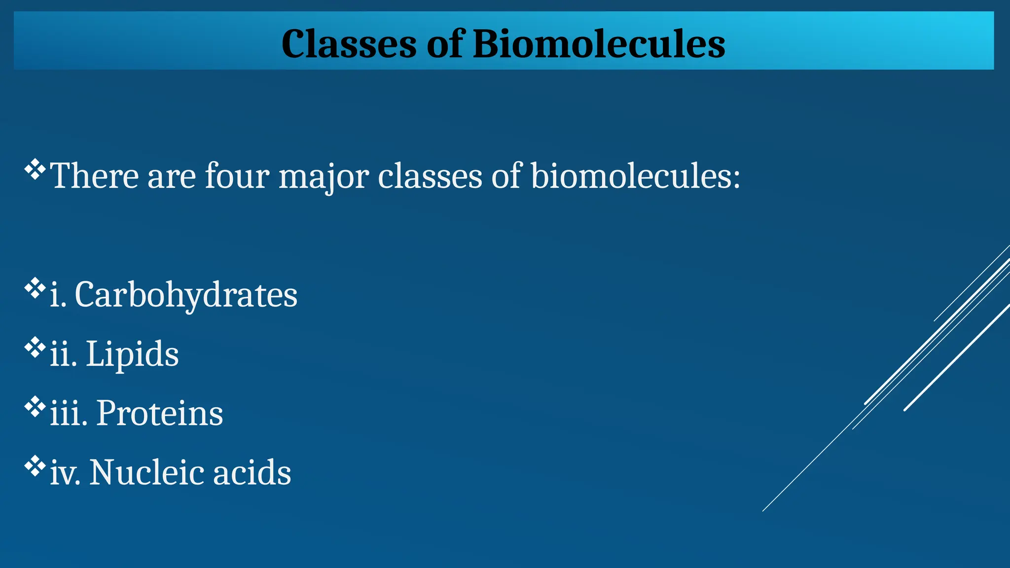 Biomolecules: Proteins, Carbohydrates, Lipids and Nucleic Acids | PPTX